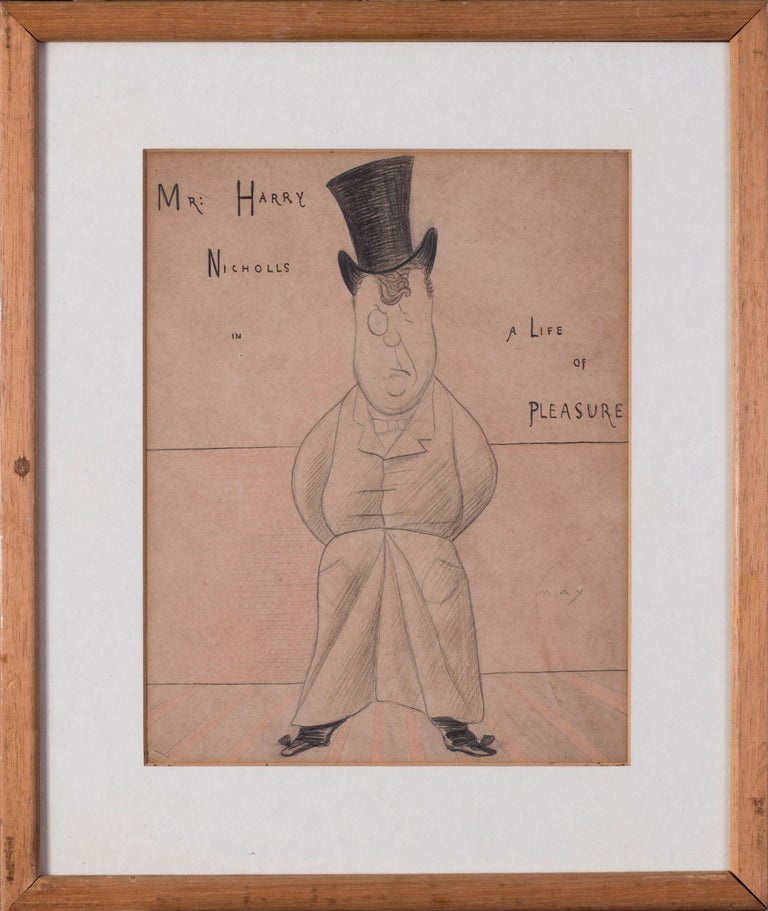 Max Beerbohm - Max Beerbohm, 19th Century British caricature of Mr ...
