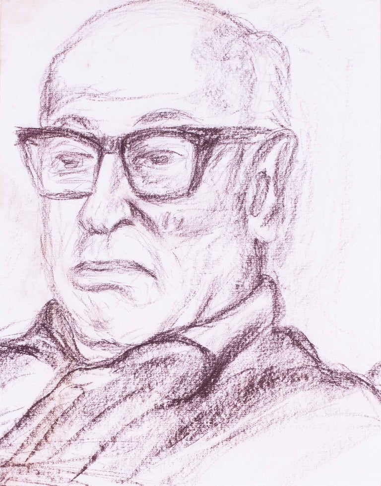 Ronald Brooks Kitaj - American portrait of film director John Ford by ...