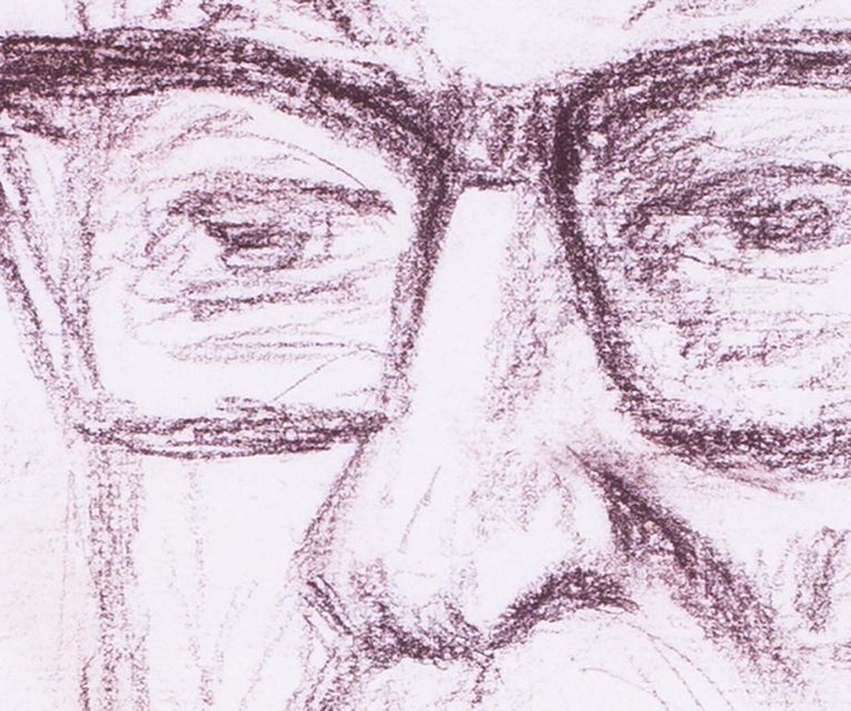 Ronald Brooks Kitaj - American portrait of film director John Ford by ...