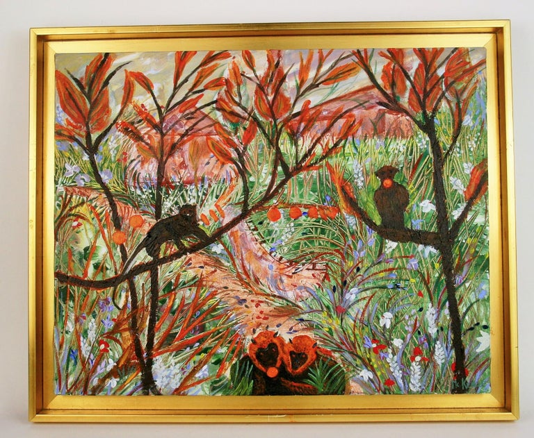 Mc Enze - Surreal Monkeys Animal Forest Abstract Landscape For Sale at ...