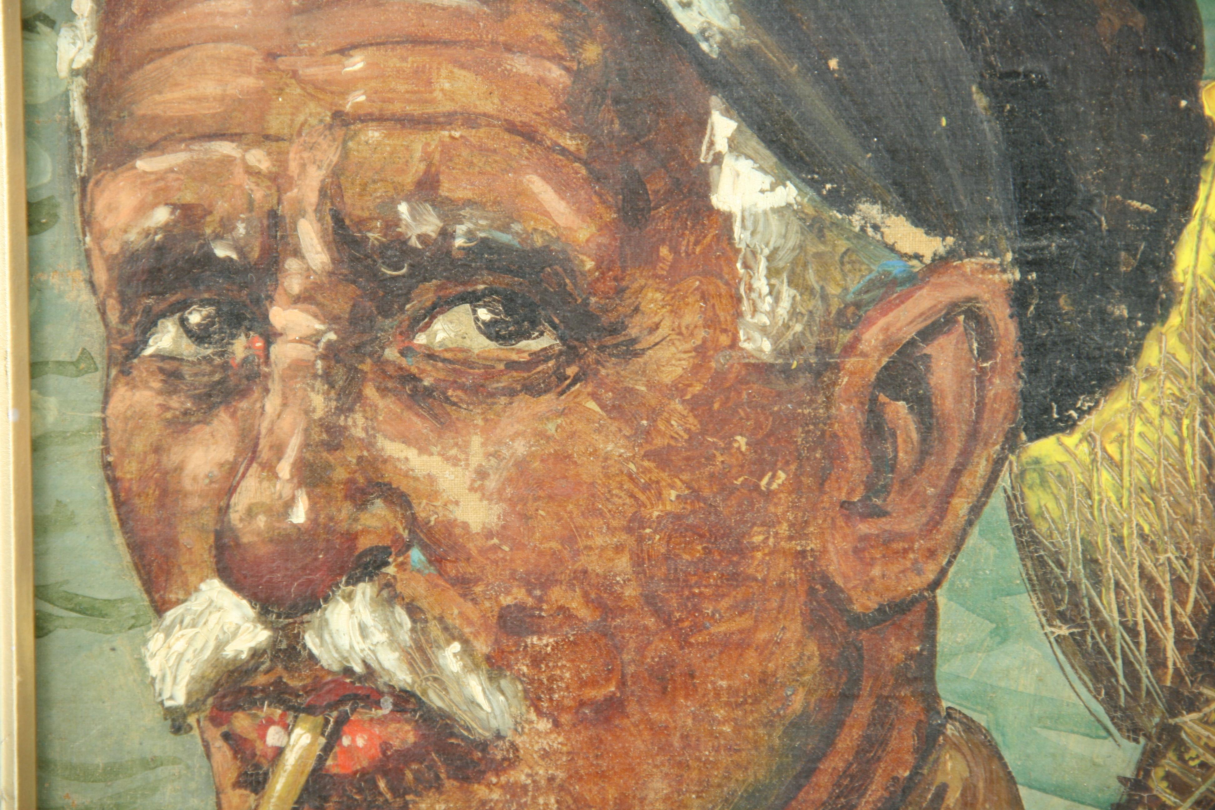 D.Risi - Italian Sea Captain Figurative Painting Circa 1920 For Sale at ...