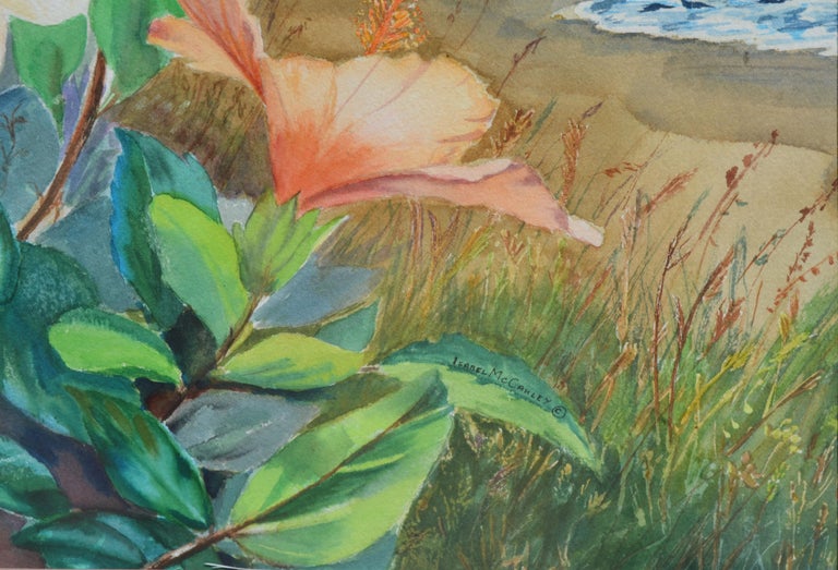 Isabel McCauley - Large Scale Triptych Watercolor Landscape -- Paradise ...