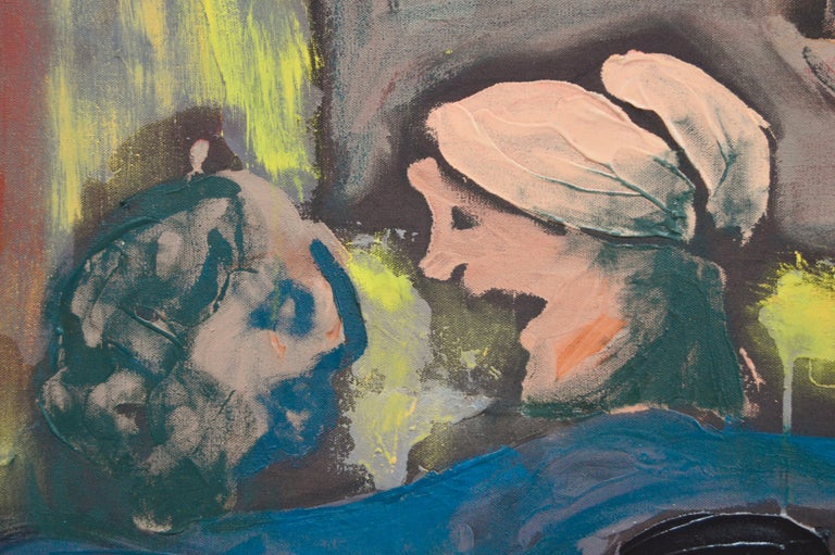 Jane Voitle Mellin - Conversation in the Theater - Expressionist ...