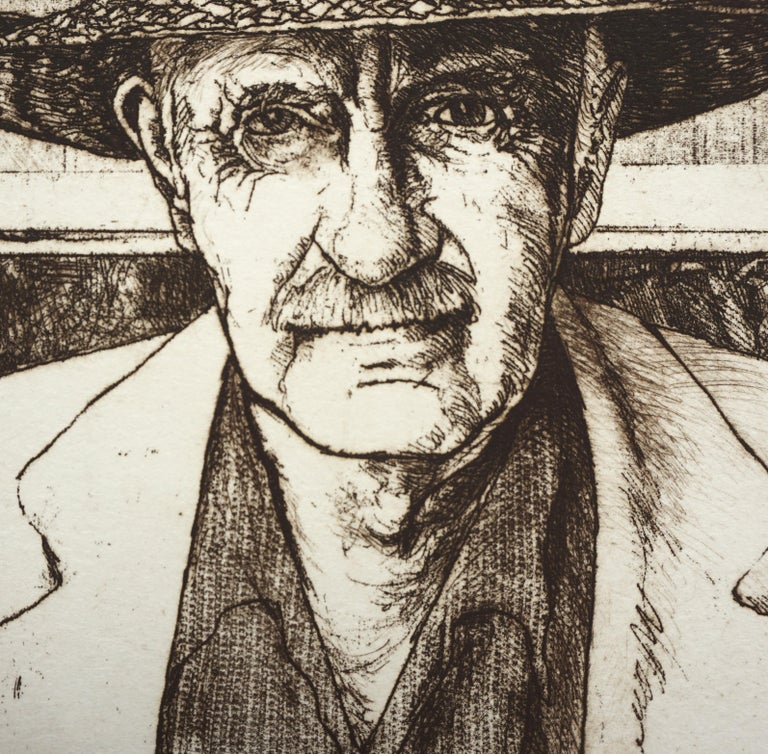 Jack Coughlin 1 - Sam Colburn Carmel Artist Portrait, Signed Limited ...