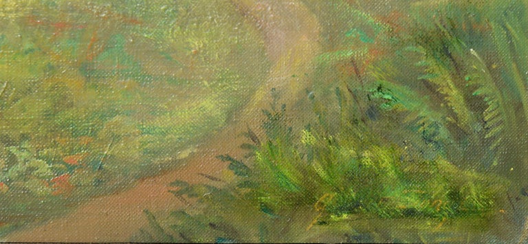 Gilbert Tonge - Mid Century California Redwood Forest Trail, Path in ...