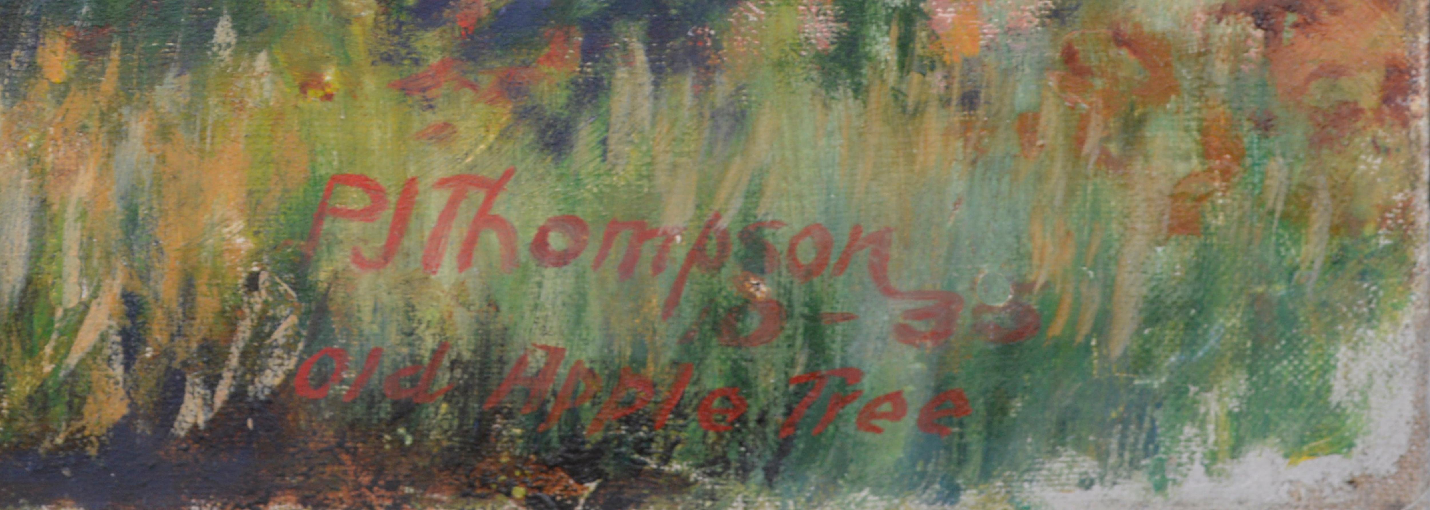 P.J. Thompson - The Old Apple Tree Landscape at 1stDibs | p.j. thompson ...