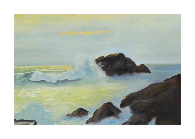 Arlene Manley - Mid Century Big Sur Coast at Sunset Seascape For Sale ...