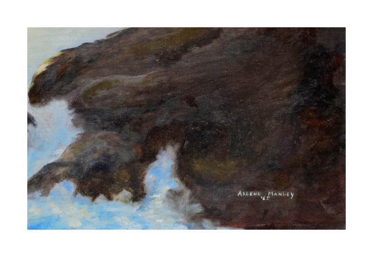 Arlene Manley - Mid Century Big Sur Coast at Sunset Seascape For Sale ...