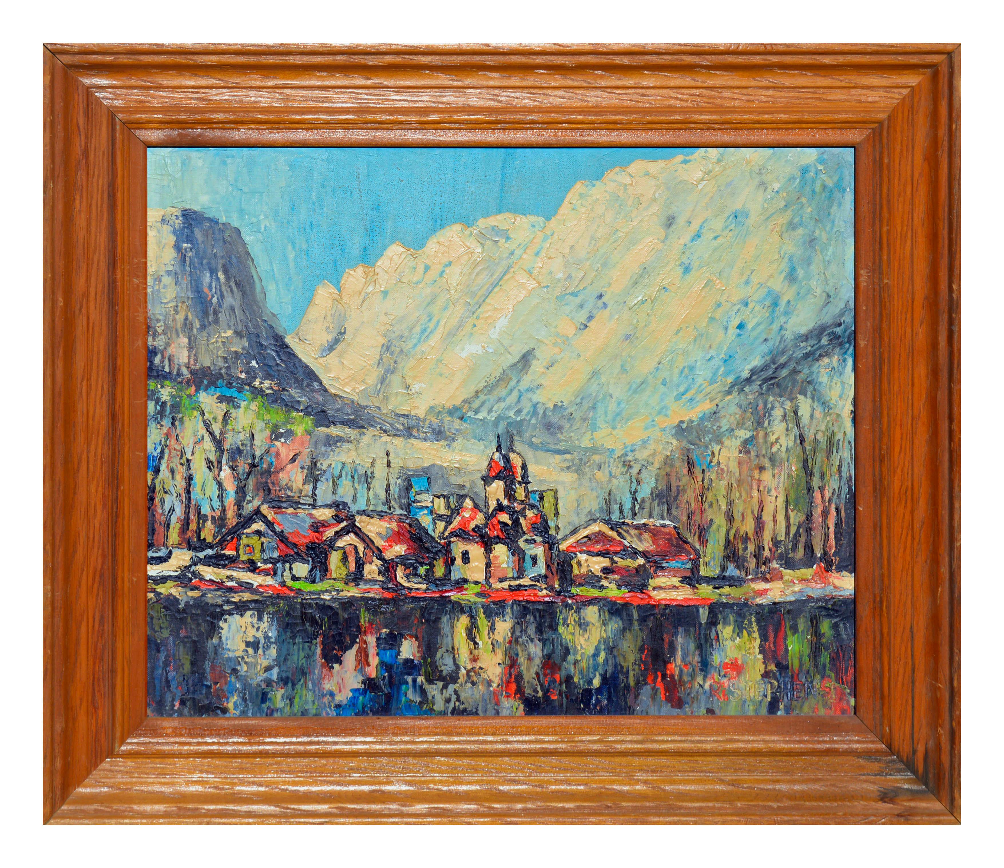 Benito Ramos Catalan - "Twilight in the Andes" at 1stDibs