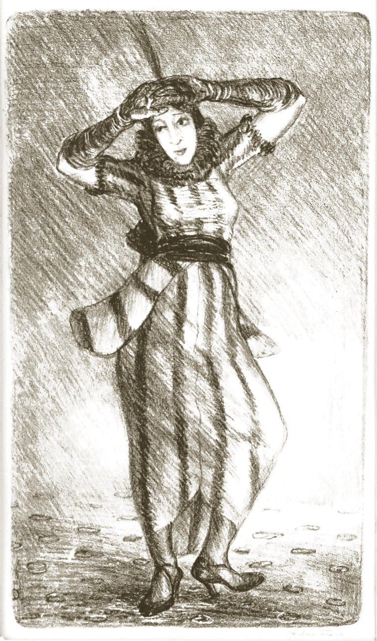 Helen Farr Sloan - Art Deco Era Fashion Drawing -- The Flapper For Sale ...