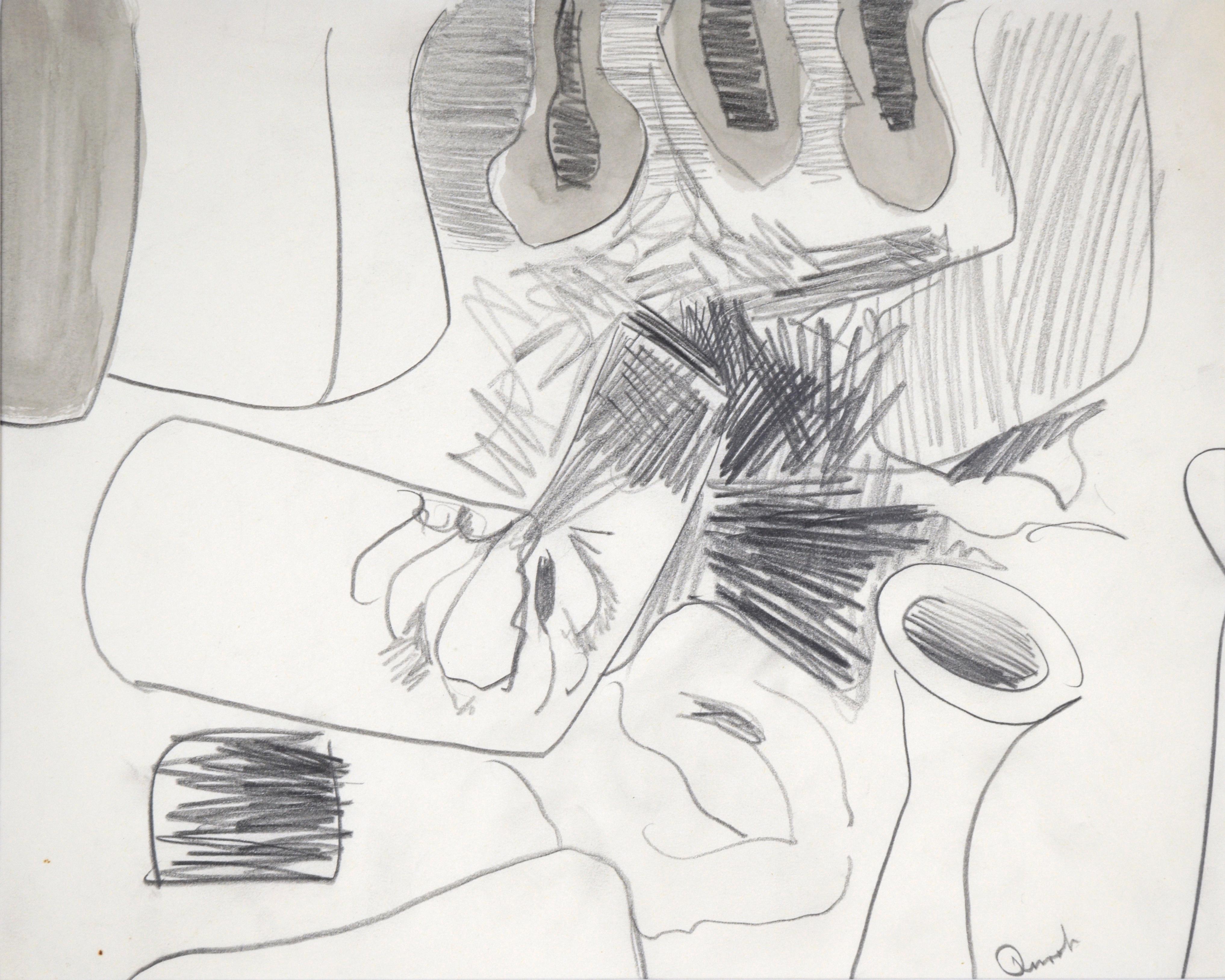 Felix Ruvolo Abstract Drawings and Watercolors - 12 For Sale at 1stDibs