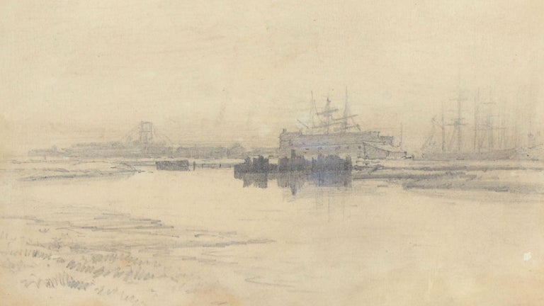 Raymond Dabb Yelland - Late 19th Century Boats at San Francisco Port ...