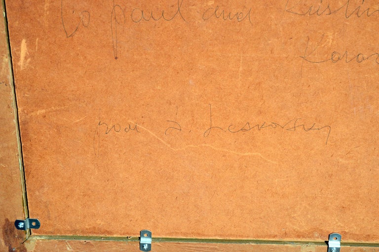 Daniil Pimenovich Leskovsky - California Sierra Mountains and Cabin in ...