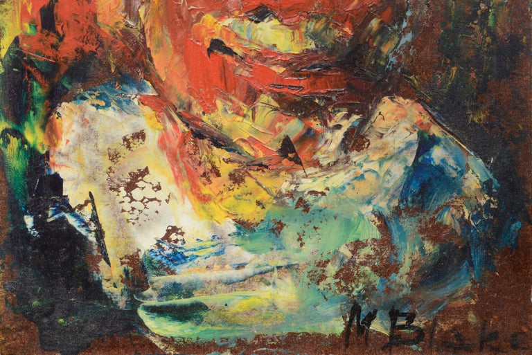 Marjorie May Blake - Small Expressionist Clown Portrait #2, 1960s For ...