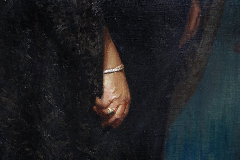 Richard Langtry Partington - Large Scale 1920s Portrait of Florence ...