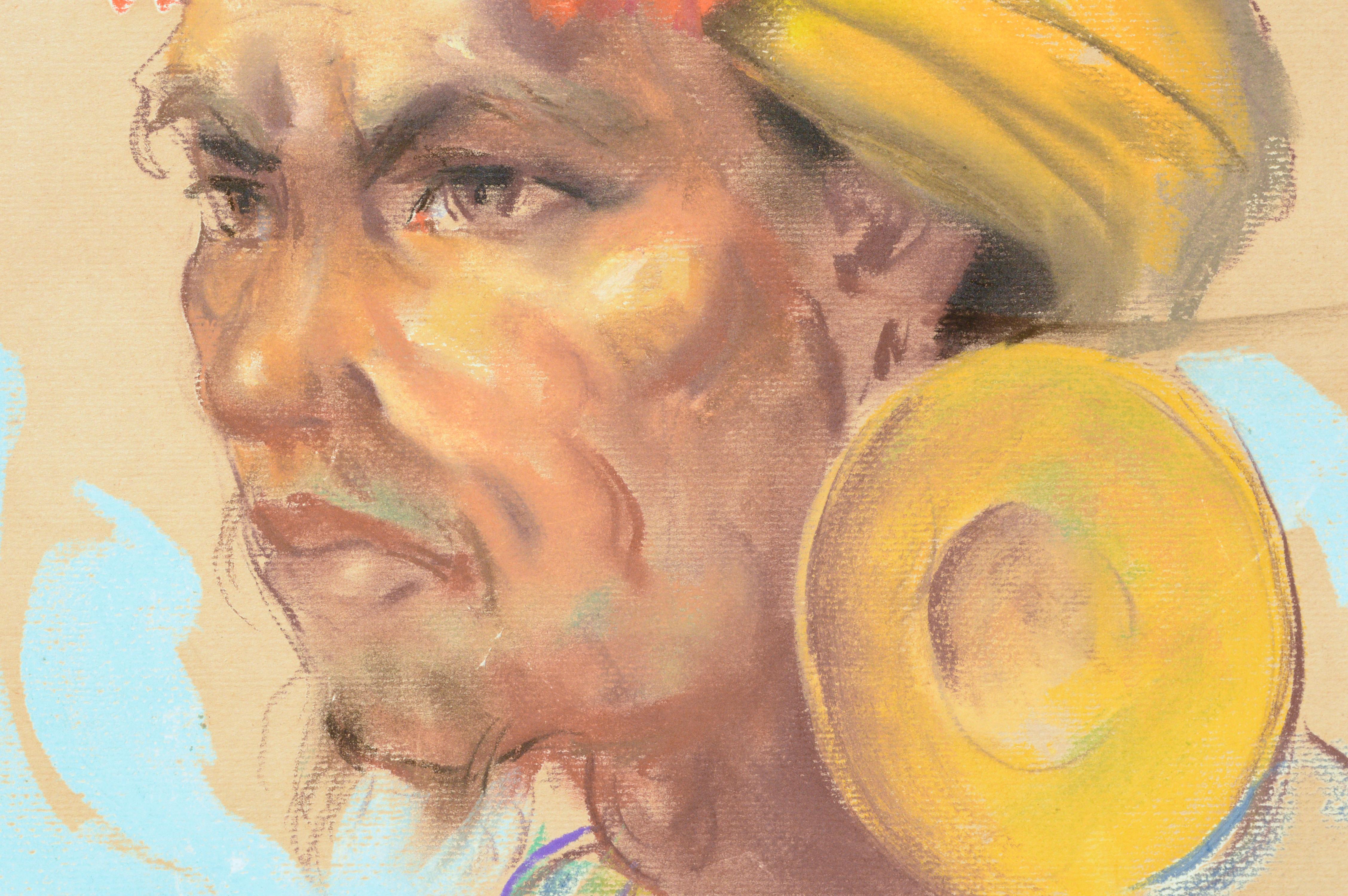 Antonio Dumlao - Portrait of a Philippine Man with Gold Ear Ornament ...