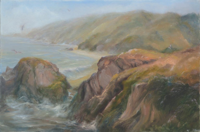 Kenneth Lucas - Big Sur Cove - Landscape at 1stDibs