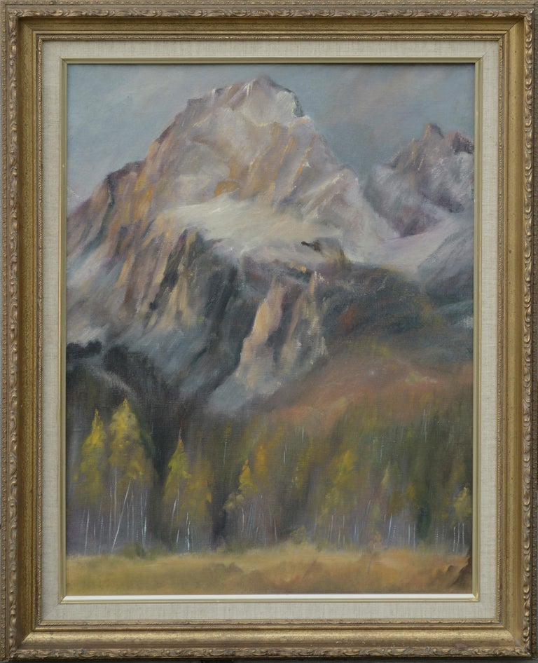 Kenneth Lucas - Snowy Peak, California Sierra Mountain Landscape For ...