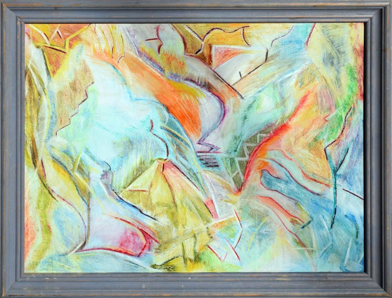 J.P. Tipton, Sr. - Berkeley Hills Abstract Landscape For Sale at 1stDibs