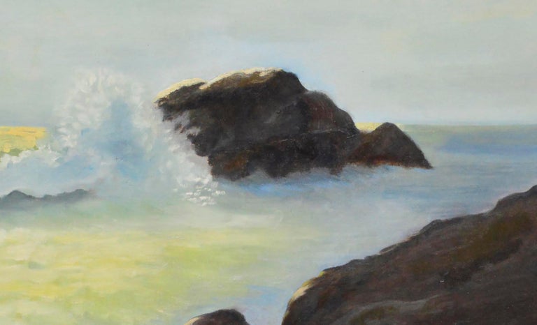 Arlene Manley - Mid Century Big Sur Coast at Sunset Seascape For Sale ...