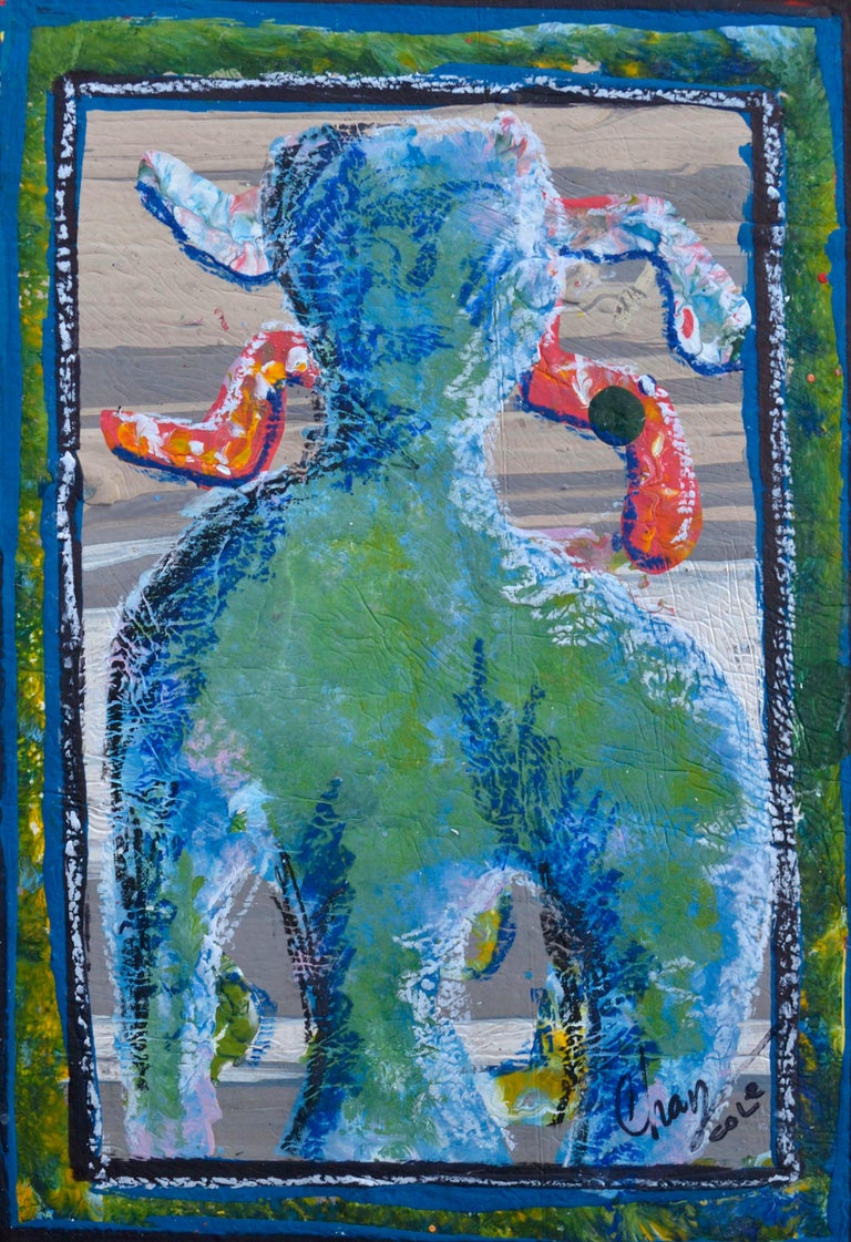 Chaz Cole - "Strong Arm" Figurative Abstract For Sale at 1stDibs