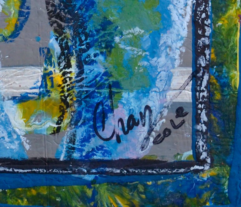 Chaz Cole - "Strong Arm" Figurative Abstract For Sale at 1stDibs