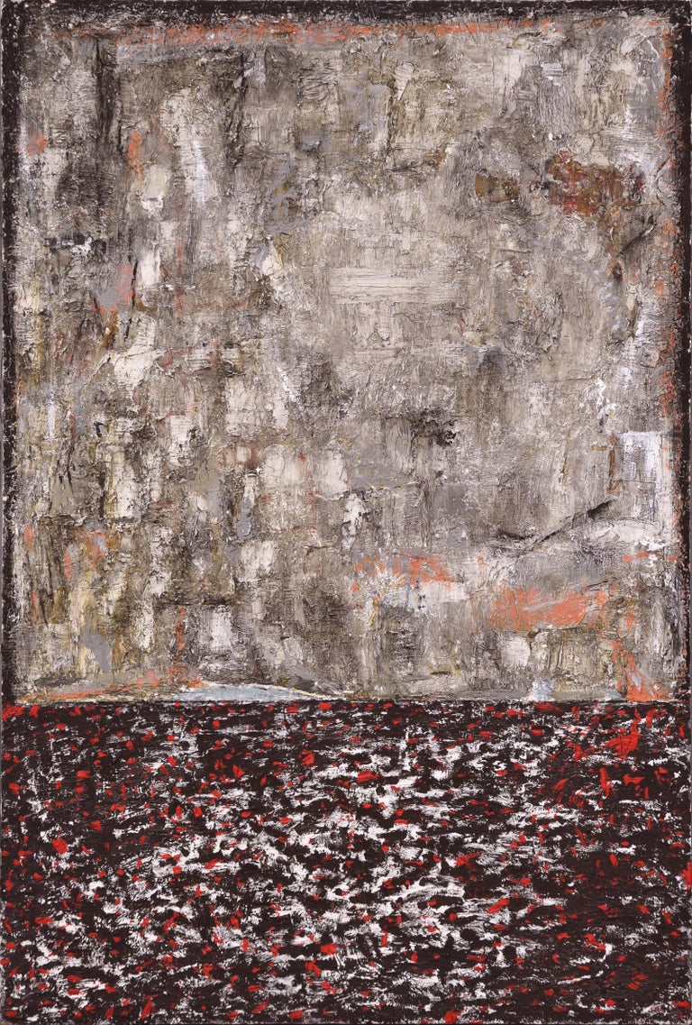 Michael Pauker - "Les Danseuses" The Dancers, Vertical Abstract in ...