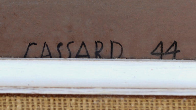 Cassard - Mid Century Santa Cruz, California Figurative Vintage ...