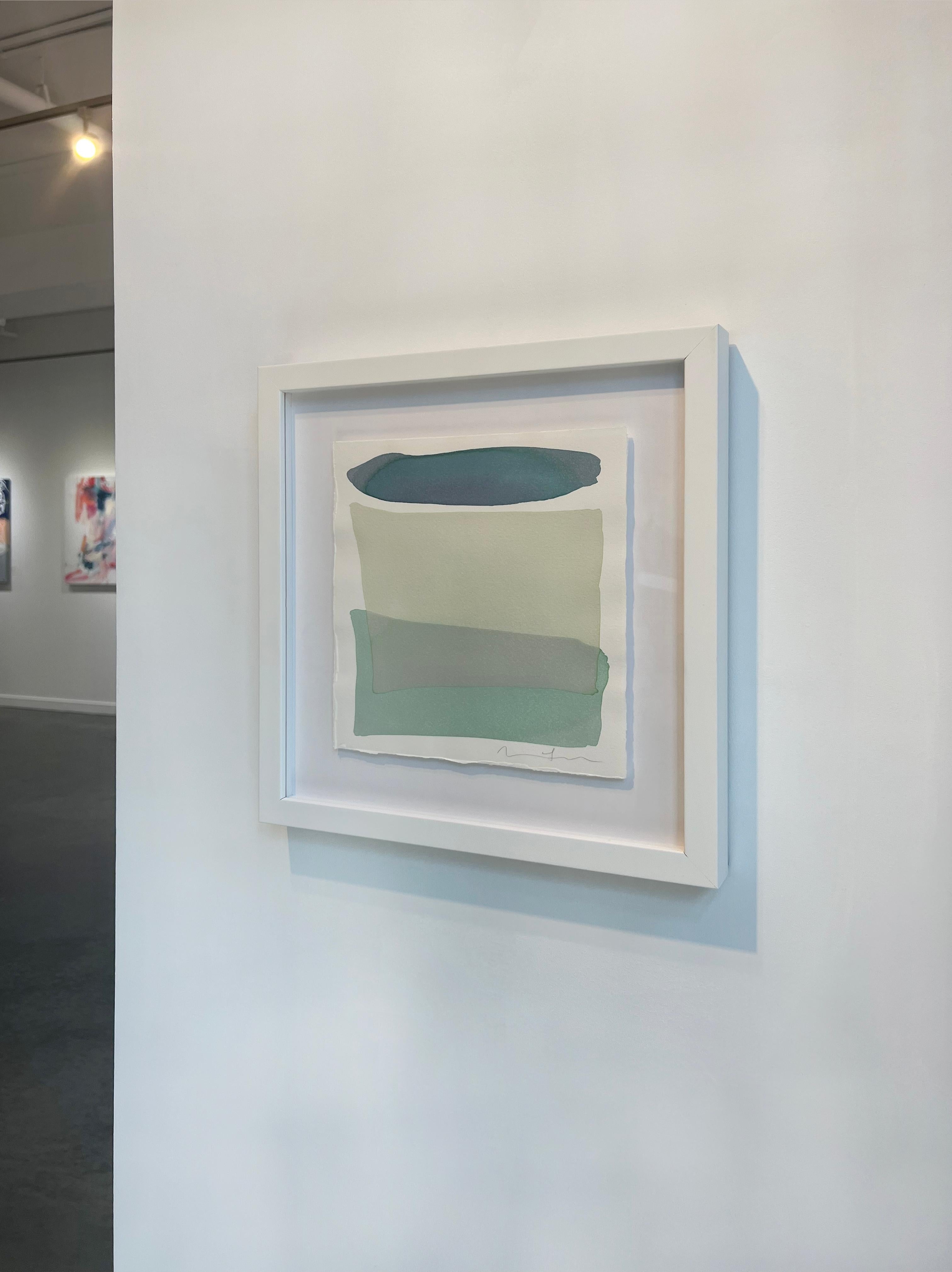 Nealy Hauschildt - "June Third, " Abstract Watercolor Painting For Sale ...