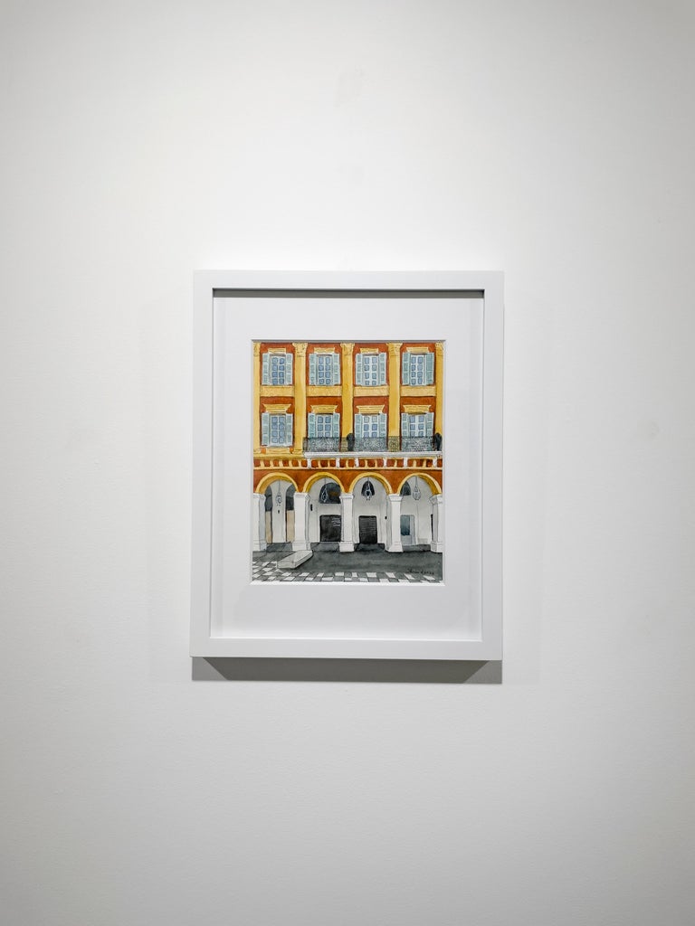 Laerta Premto - "French Riviera," Watercolor Illustration Painting For ...