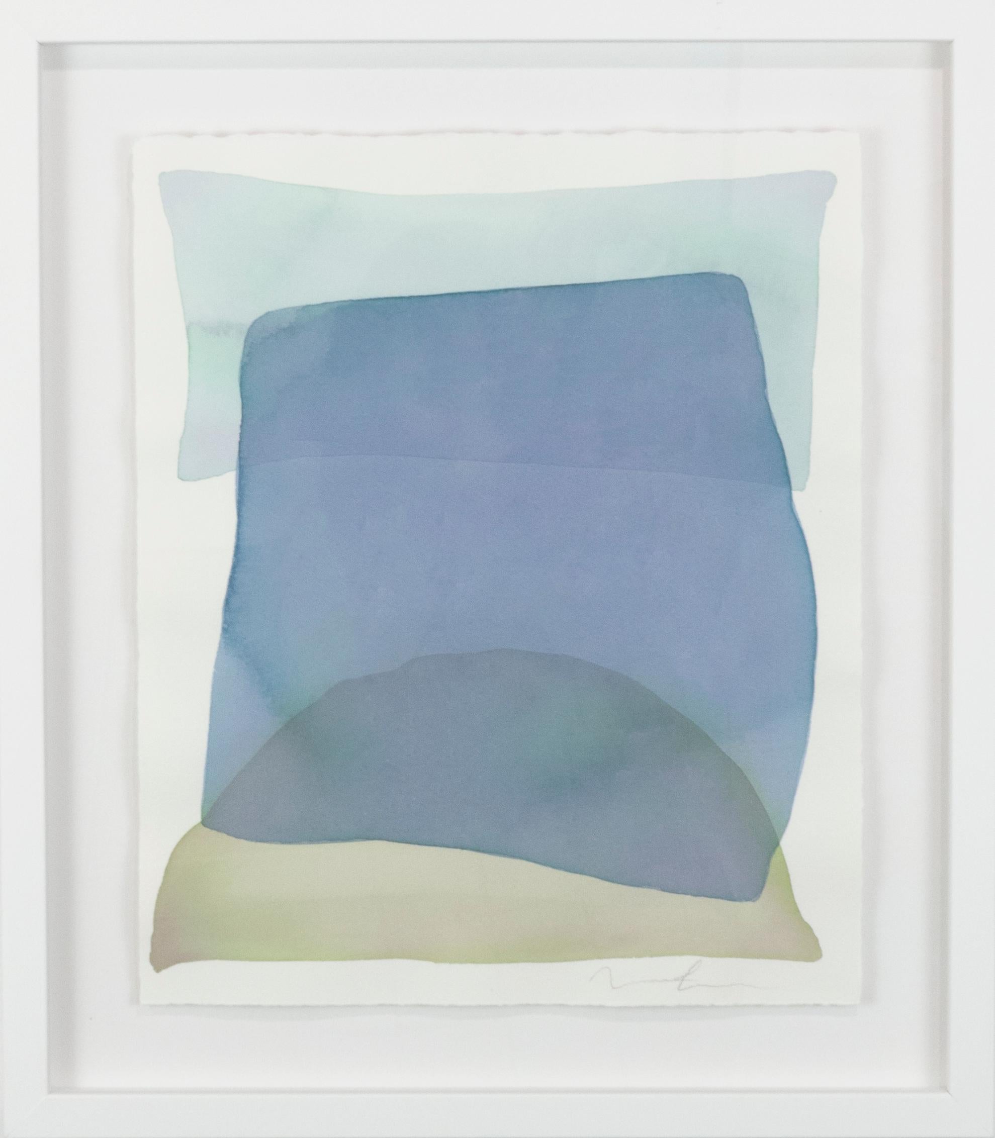 Nealy Hauschildt - "High Tide, " Abstract Watercolor Painting For Sale ...