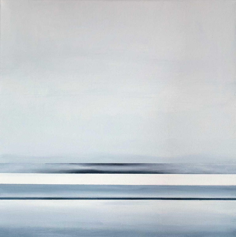 Tony Iadicicco - "Reflective," Abstract Oil Painting For Sale at 1stDibs
