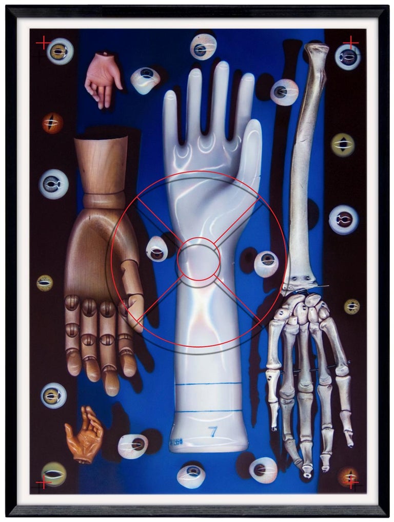 Richard Heipp - VISIBLE ANATOMY SERIES -SEEING TOUCH - surreal painting ...