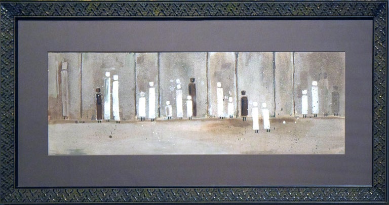 Merle Cox - Untitled Abstract Geometric Figures For Sale at 1stDibs