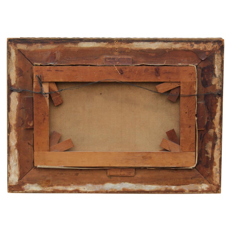 N. J. Garvin - Dinning Elderly Couple at 1stDibs