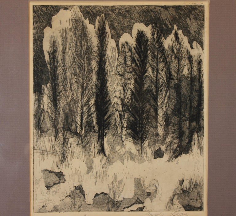 Carol Gray - Two Landscape Print Studies For Sale at 1stDibs