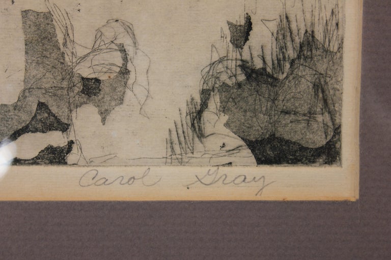 Carol Gray - Two Landscape Print Studies For Sale at 1stDibs