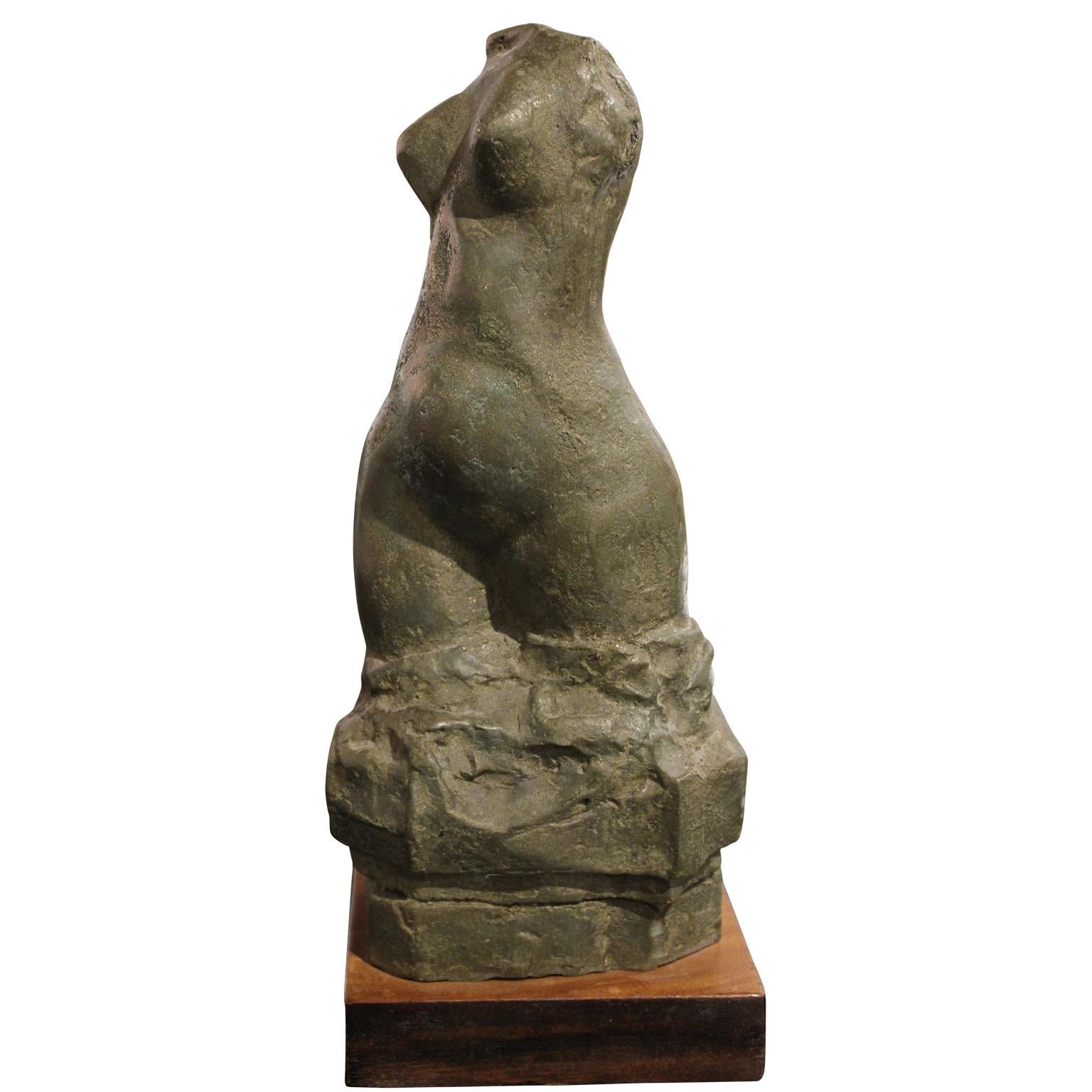 Naturalistic Nude Sculptures - 2 For Sale at 1stDibs