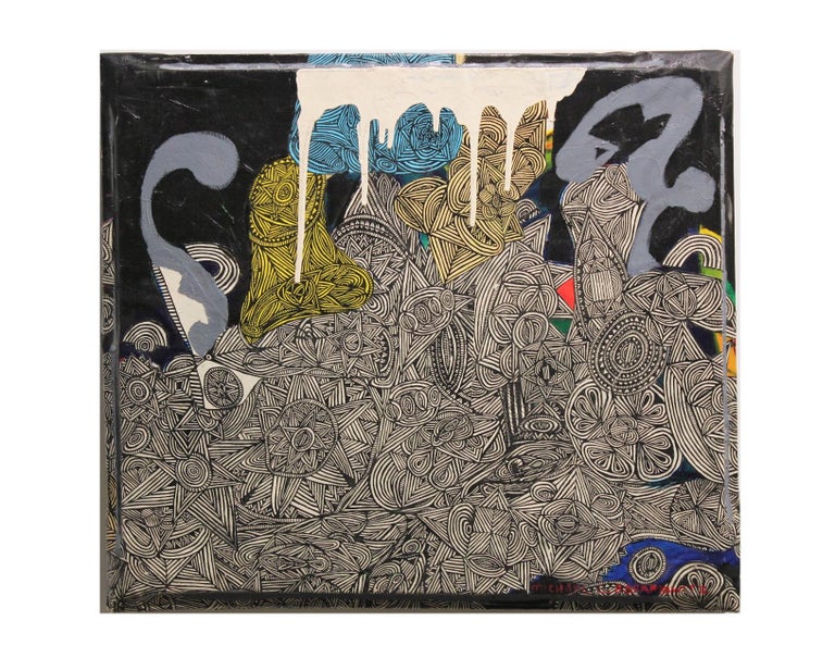 Michael Abramowitz - #2 Geometric Abstract Collage at 1stDibs