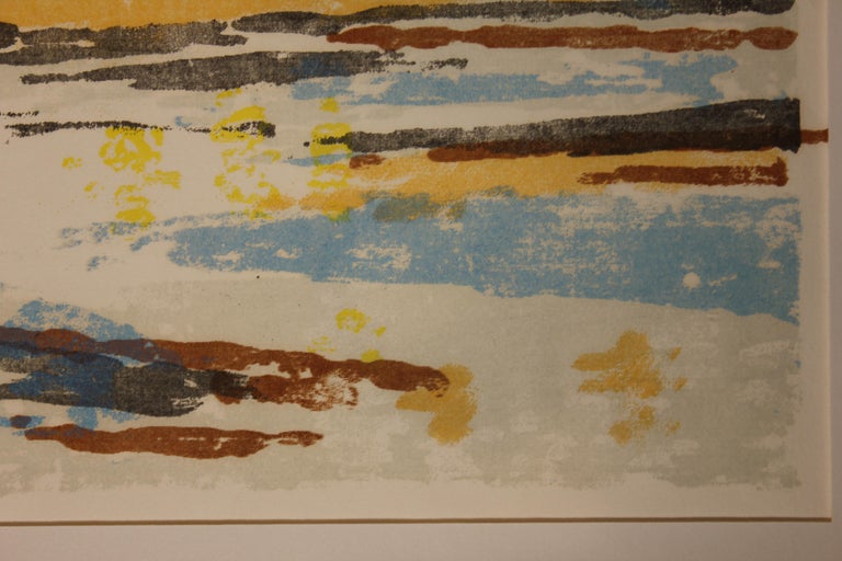 Elizabeth Walmsley - Abstract Southwestern Landscape with Aspens ...