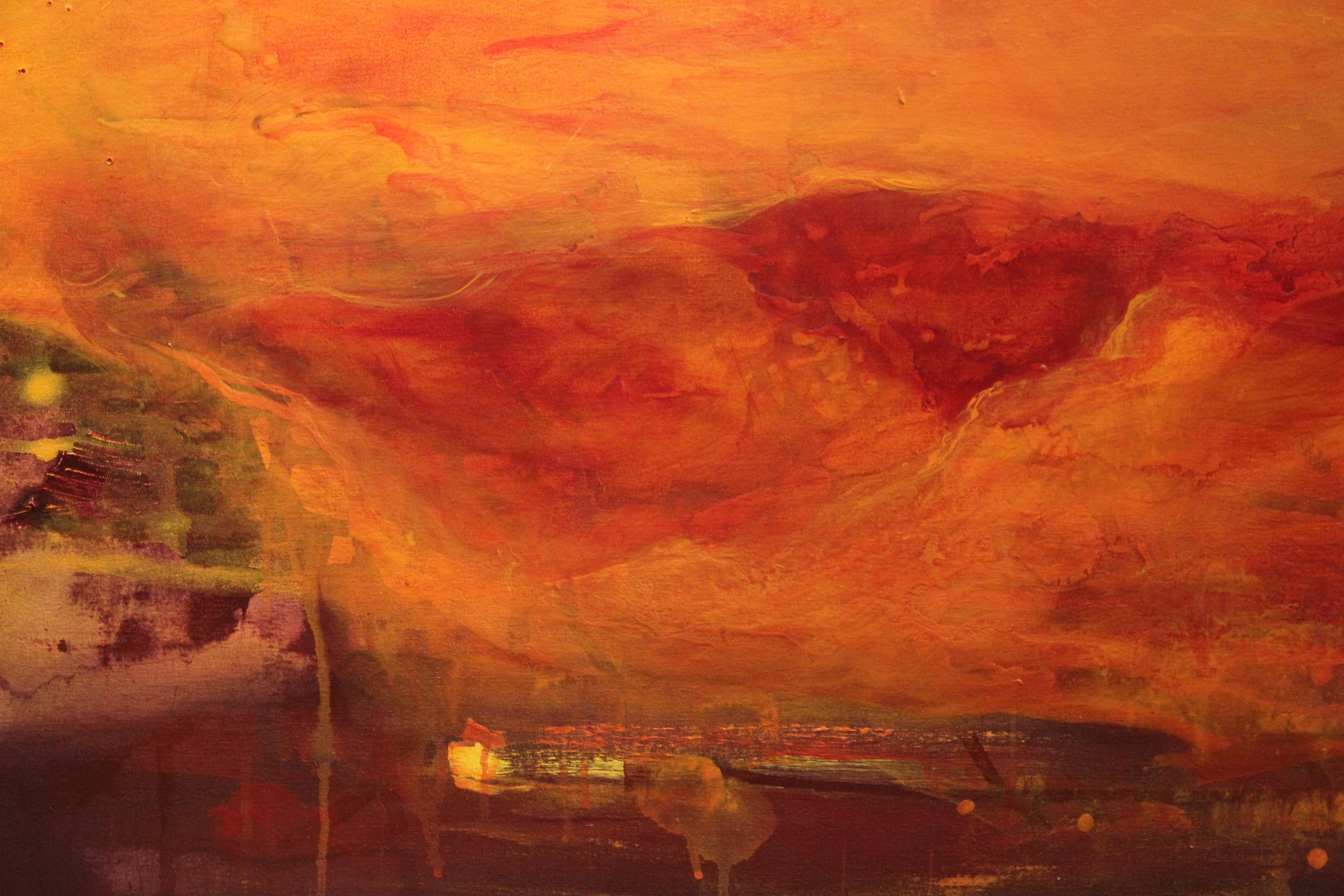 Karen Lastre - "Homecoming of a Loving Spirit" Abstract Expressionist ...