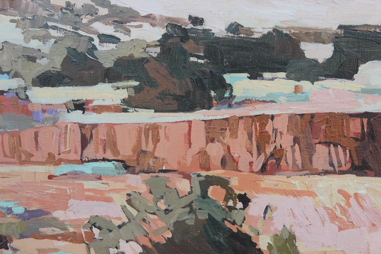 Douglas Atwill - "Galisteo Junipers II" Impressionist Desert Landscape ...