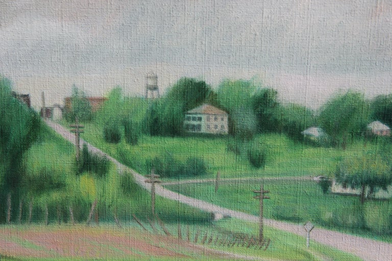 Stella Sullivan - "Anderson of the Hill" Rural Landscape Perspective ...