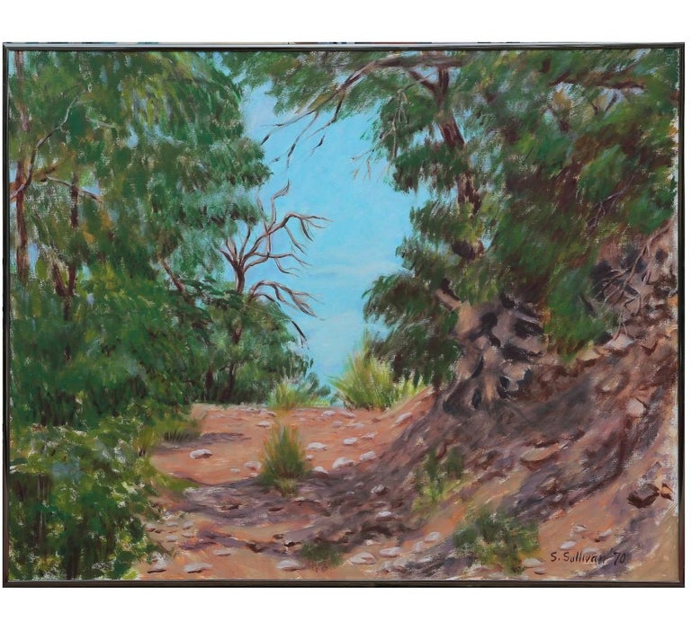 Stella Sullivan - "Landscape Up There" Naturalistic Landscape Painting ...