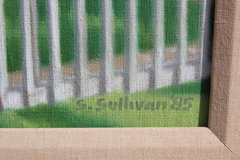 Stella Sullivan - "Portrait of White House" Naturalistic Landscape ...