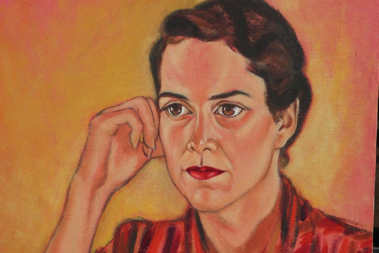 Stella Sullivan - Portrait of a Young Woman For Sale at 1stDibs ...