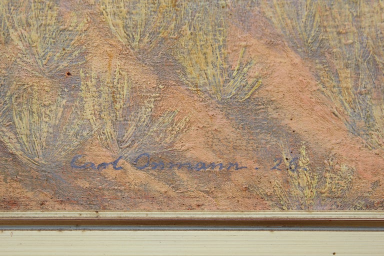 Carl Ossman - Naturalistic South African Landscape Painting For Sale at ...