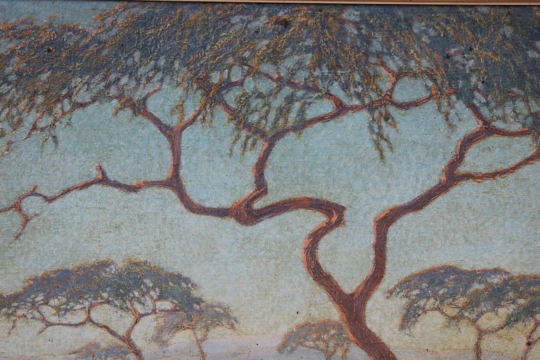 Carl Ossman - Naturalistic South African Landscape Painting For Sale at ...