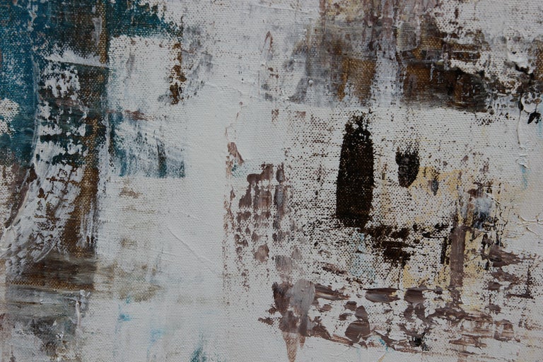 Paige Gibson - Untitled Gestural Large Abstract Expressionist Painting ...