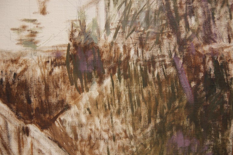 Stella Sullivan - "Margo at Wimberly" Sepia Tonal Impressionist ...
